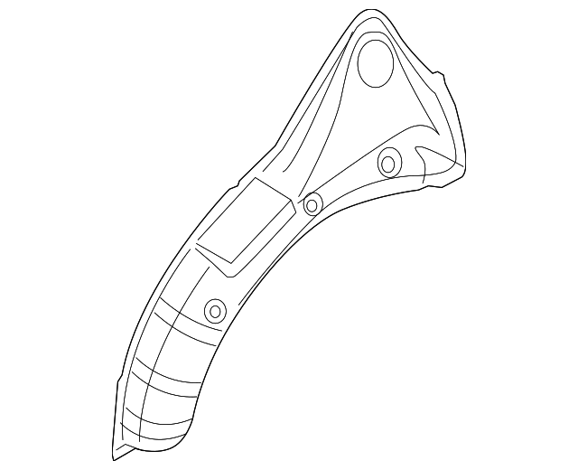 76710-1LA0A - Outer Wheelhouse 2017-2024 Nissan Armada | Group 1 Auto Parts