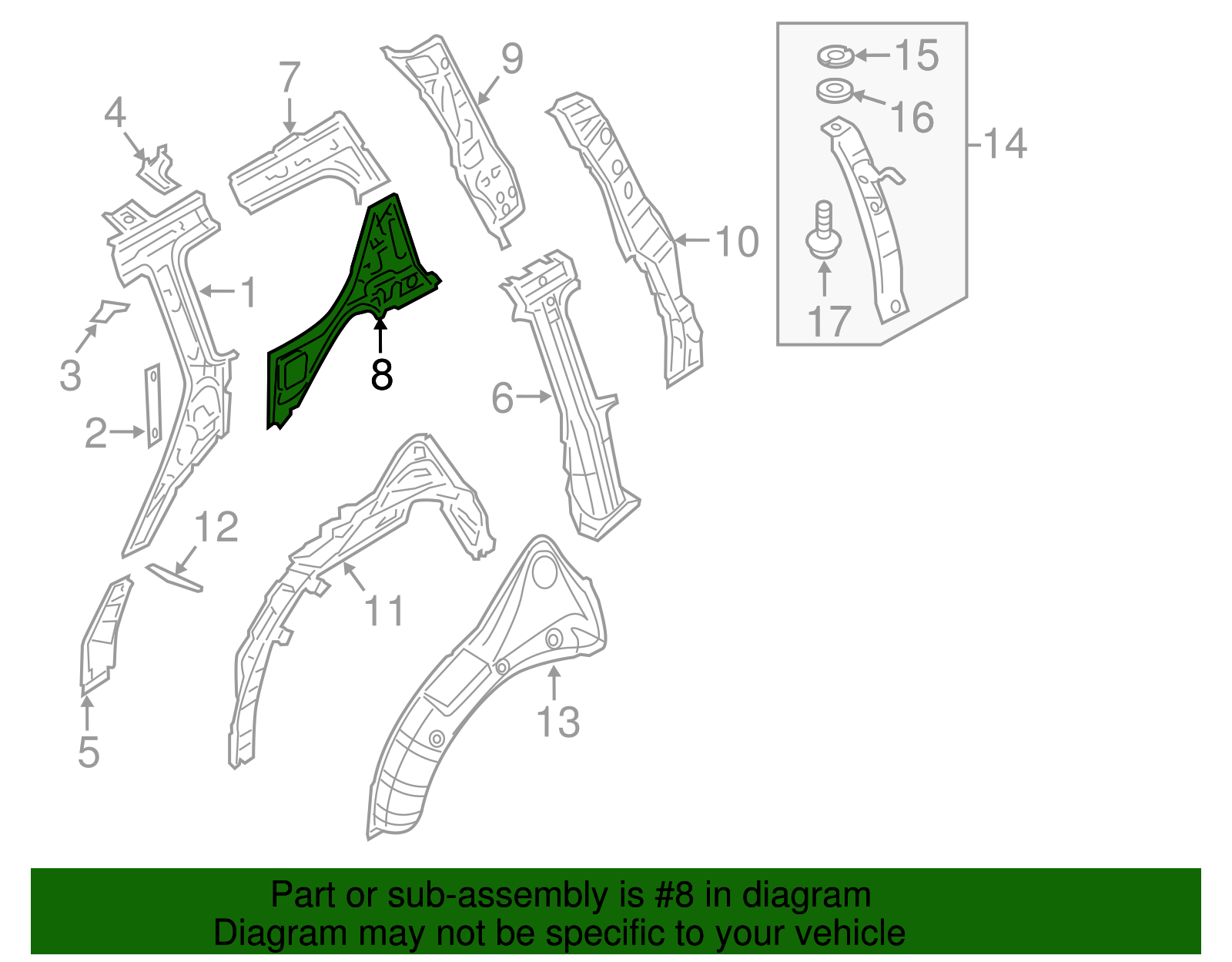 2017-2024 Nissan Armada Lower Panel 766B1-1LA0A | Nissan RVA