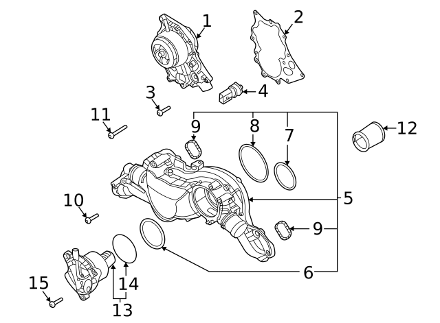 Genuine Audi 06E-906-054-J | Engine Oil Pressure Sensor | FREE Shipping ...