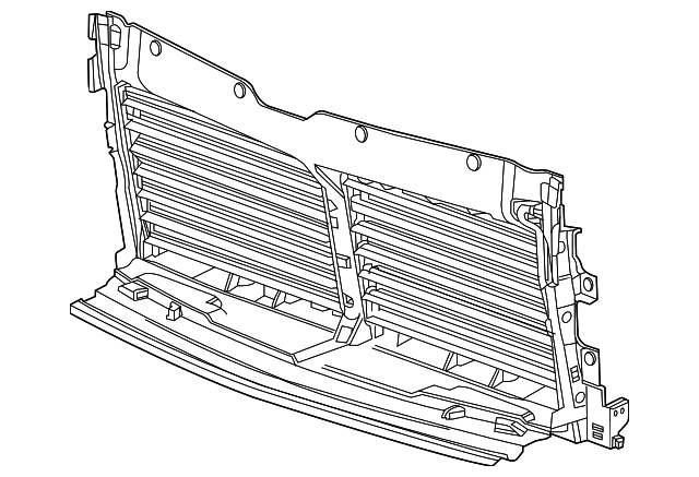 2021-2022 Cadillac Radiator Shutter Assembly 87864515 | GM Parts Center
