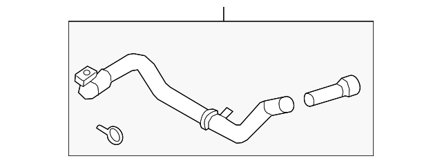 HC3Z-8286-E - Lower Hose 2017-2019 Ford | Ford Parts Direct