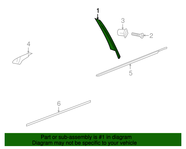 212-690-01-87 - Door Applique 2010-2016 Mercedes-Benz | Mercedes-Benz ...