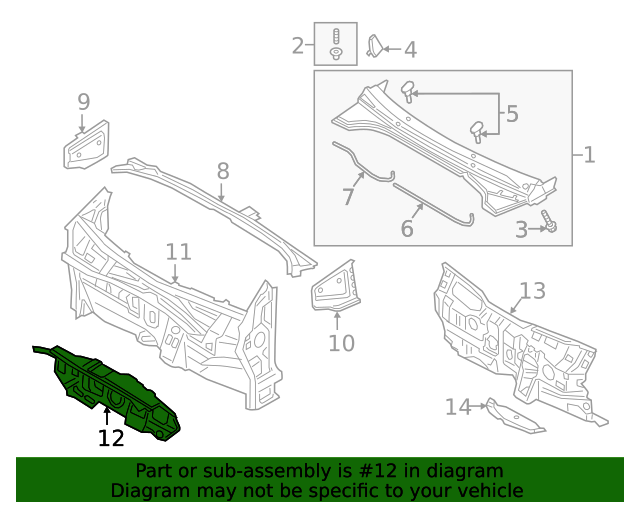 2019-2022 Hyundai Veloster N Insulator 84124-K9000 | OEM Parts Online