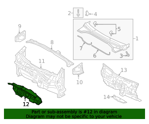 2019-2022 Hyundai Veloster N Insulator 84124-K9000 | OEM Parts Online