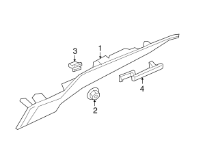 2016-2020 Nissan Maxima Upper Quarter Trim - Driver's Side (LH) 76935 ...