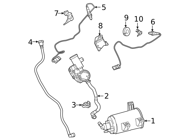 2019-2023 BMW Vent Pipe 16-13-7-440-377 | AutoNationParts.com