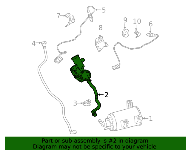 2019-2023 BMW Vent Pipe 16-13-7-440-377 | AutoNationParts.com