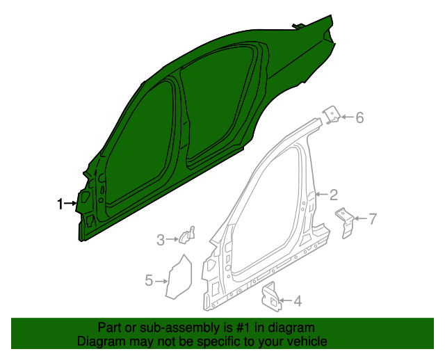Genuine BMW 41-00-7-437-437 | Uniside | FREE Shipping on Most Orders ...