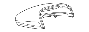 099-811-01-00-7787 - Mirror Cover 2020-2021 Mercedes-Benz GLB 250 ...