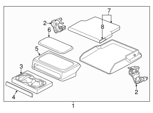 31498177 - Compartment Box - 2017-2021 Volvo | Volvo OEM Parts Direct