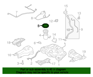 31274320 - Lock Nut 2007-2017 Volvo | AutoNationParts.com