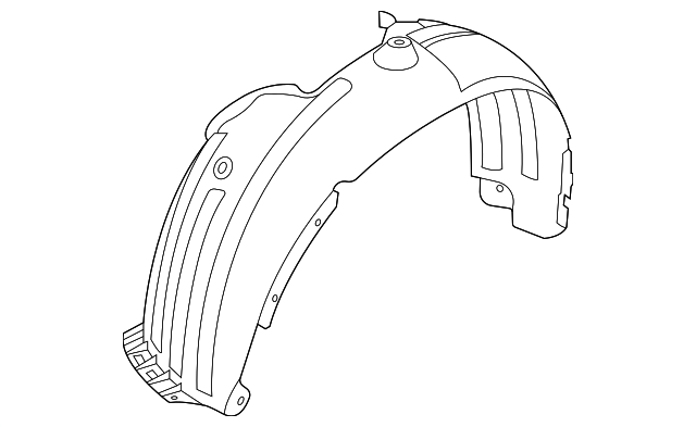 2020-2024 Hyundai Venue Fender Liner 86812-K2000 | OEM Parts Online