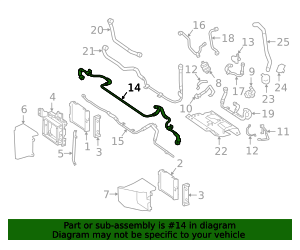 463-501-06-00 - Front Hose 2019-2021 Mercedes-Benz G 63 AMG® | Mercedes ...