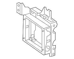 463-610-70-01 - Radiator Bracket 2019-2021 Mercedes-Benz G 63 AMG ...