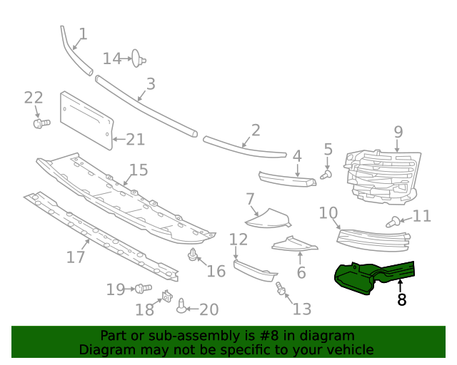 Genuine OEM Outer Duct Part# LR098392 Fits 2018-2022 Land Rover Range ...