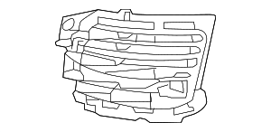 Genuine OEM End Cover Part# LR098725 Fits 2020-2022 Land Rover Range ...