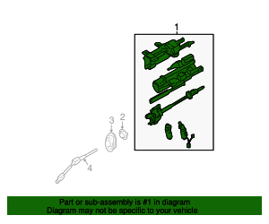 2003-2006 Ford Column Assembly 6W4Z-3C529-AA | OEM Parts Online
