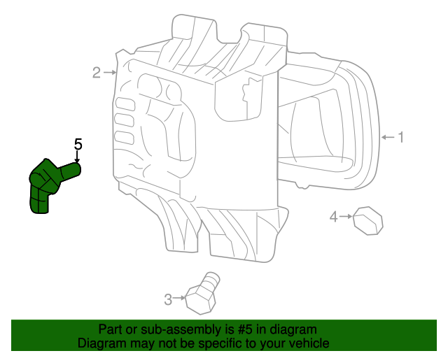 2003-2023 Ford Fog Lamp Bulb FL3Z-13466-A | OEM Parts Online
