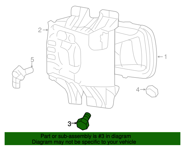 Ford Dealership 2004-2014 Ford Lamp Bracket Bolt W706599-S439 | Ford ...
