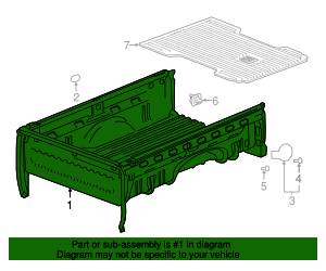 2015 GM Pickup Box 22925723 | GMPartsDirect.com