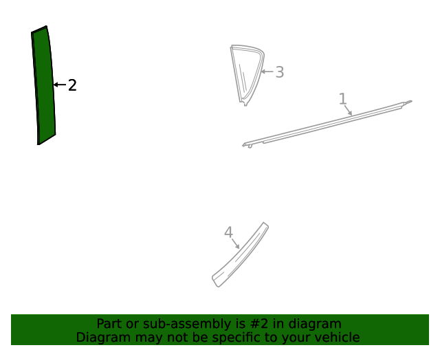 75708-WB001 - Applique - 2016-2020 Toyota | OEM Genuine Toyota Parts