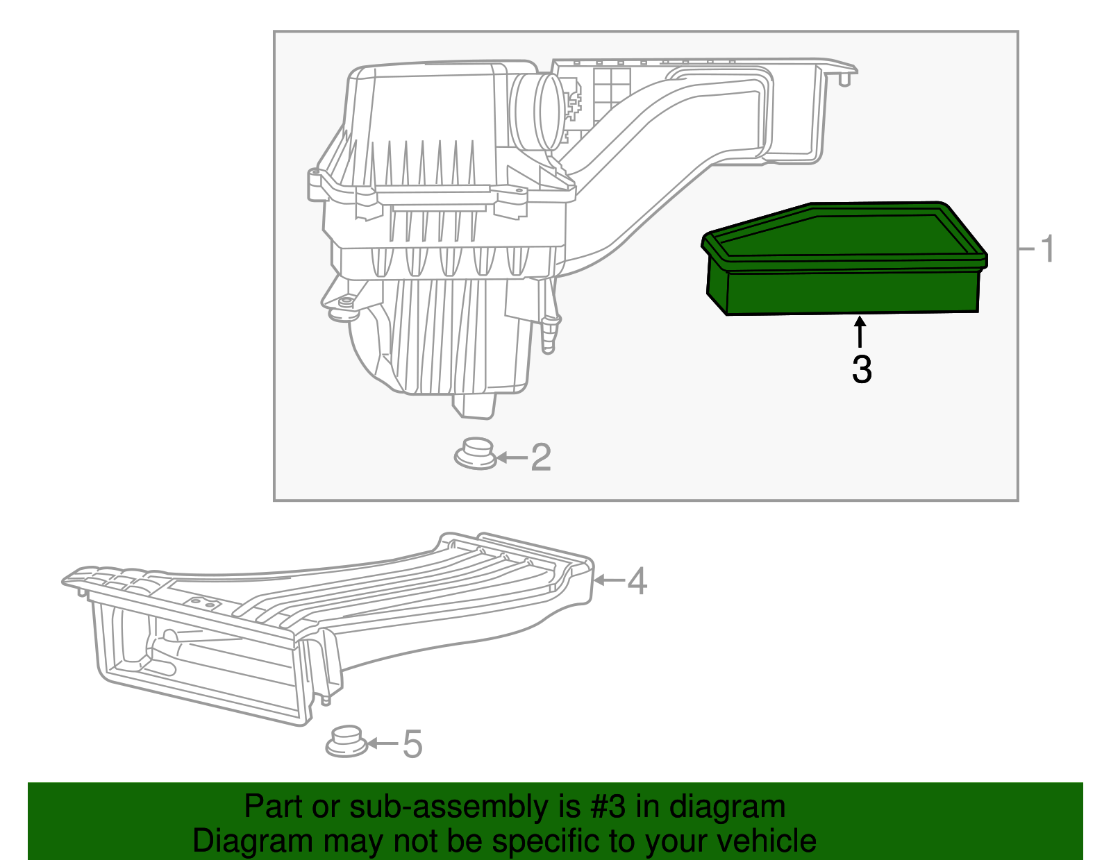 2017-2025 Chrysler Pacifica Air Filter 68235291AB | Mopar Parts Canada