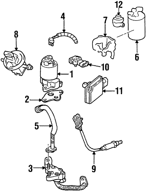 EGR System for 1996 Pontiac Firebird | GMPartsNow