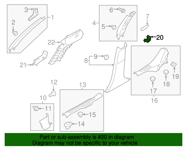 Striker Cover - Subaru (94053AL10A) | Subaru Parts