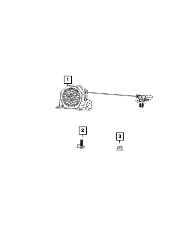 2019-2024 Ram Alarm Module 52112391AB | Mopar eStore