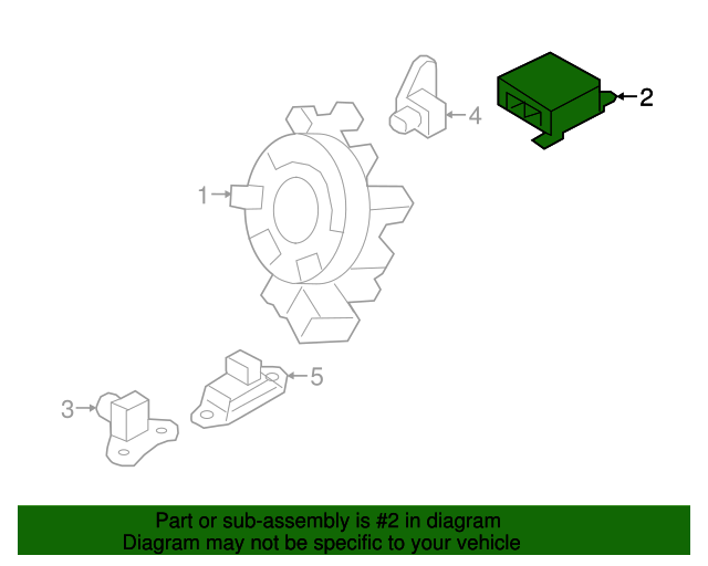2018-2023 Nissan GT-R Diag Unit W/Sens K8820-6HR0A | Temecula Nissan Parts