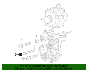 2015-2023 GM Multi-Purpose Nut 11546378 | GMPartsDirect.com