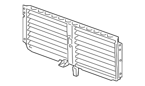 Front Bumper Shutter 84460245 | GM Parts Store