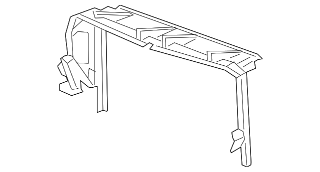 2018-2021 GM Upper Radiator Air Baffle 84618992 GM | GMPartsDirect.com
