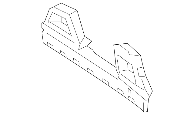 257-885-99-02 - Energy Absorber 2019-2020 Mercedes-Benz CLS 53 AMG ...