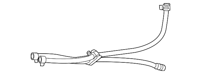 2003-2008 Dodge Ram 1500 Power Steering Return Hose 55366796AC ...