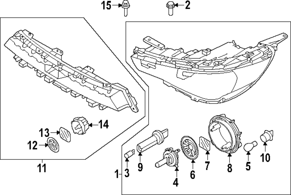 92209-K0510 - Lamp Assembly 2023-2024 Kia Soul | Kia.Parts Store