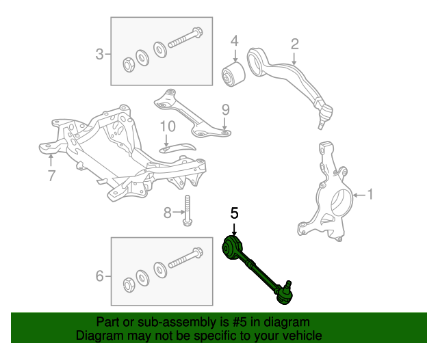 2014-2018 Mercedes-Benz Suspension Control Arm 218-330-22-00 ...