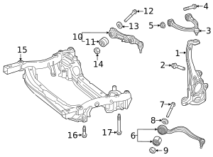 290-330-18-02 - Lower Control Arm 2019-2023 Mercedes-Benz | Mercedes ...