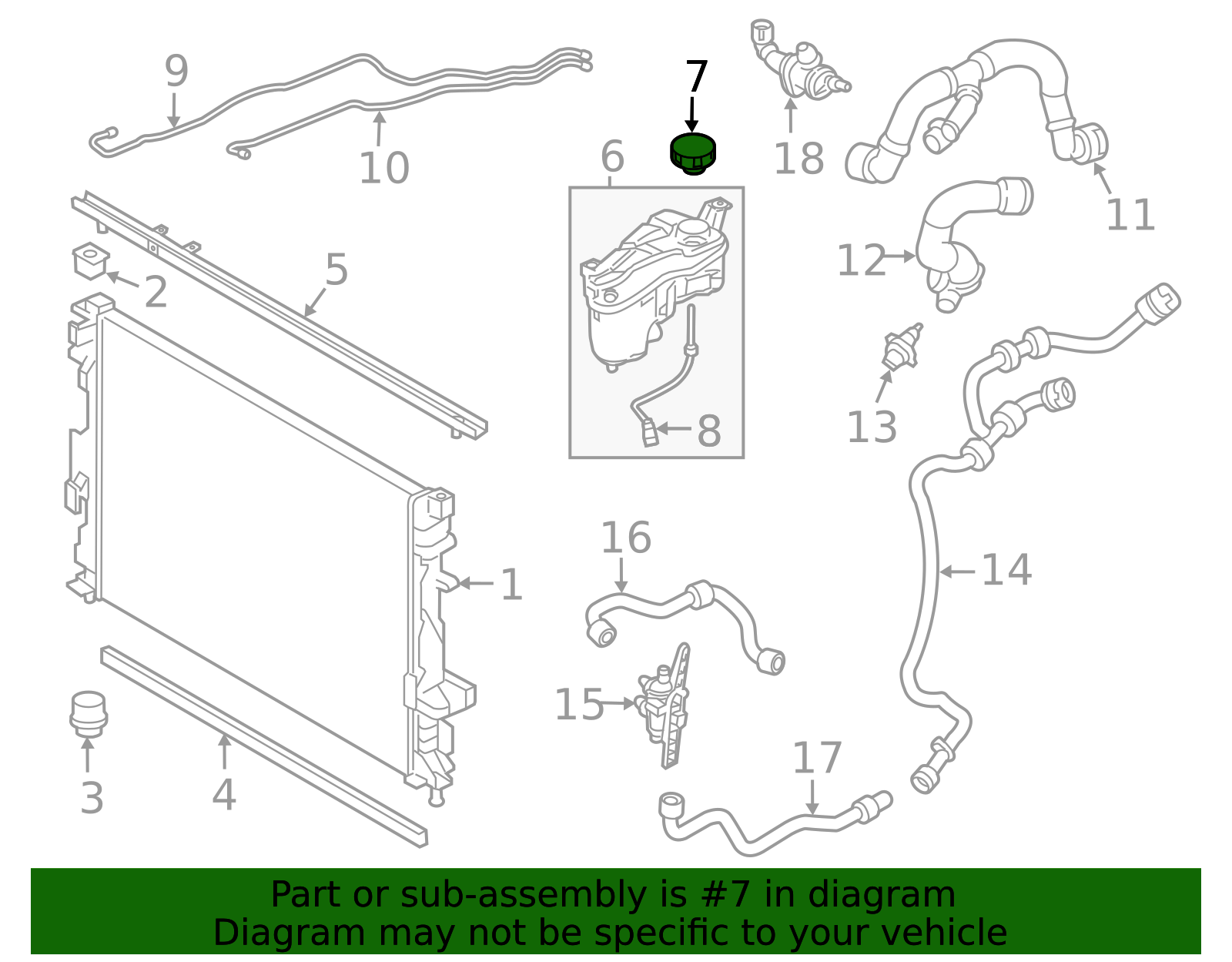 2008-2023 Land Rover Reservoir Cap LR000243 | Land Rover Parts Direct