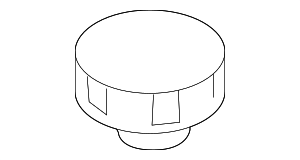 2008-2023 Land Rover Reservoir Cap LR000243 | Land Rover Parts Direct