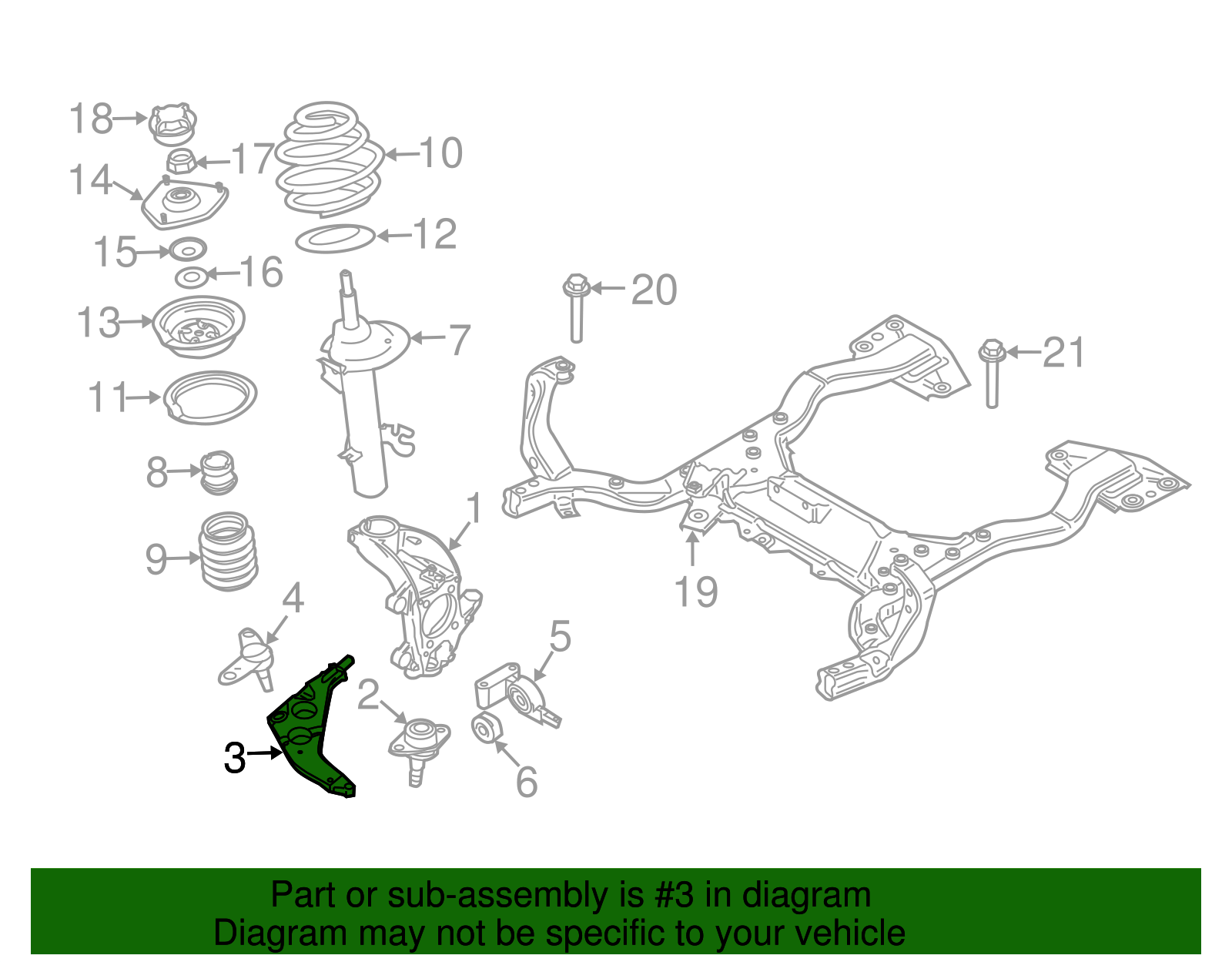 31-12-6-761-410 - Suspension Control Arm 2002-2008 Mini Cooper ...