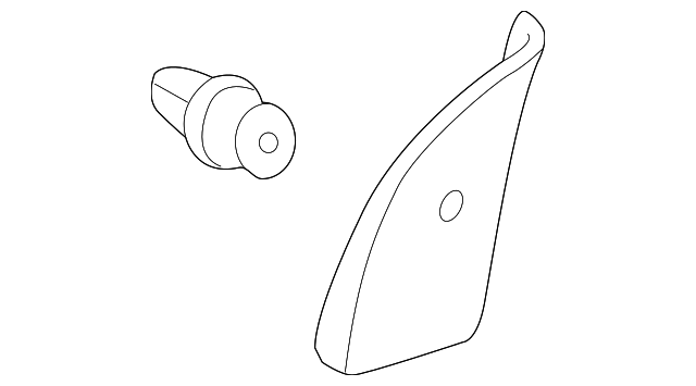 2012-2015 Scion iQ Corner Cover 67492-74010-C0 | OEM Parts Online