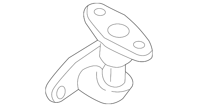 Genuine OEM Oil Return Tube Part# LR075622 Fits 2012-2017 Land Rover ...