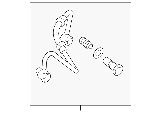 2012-2017 Land Rover Oil Line LR081088 | OEM Parts Online