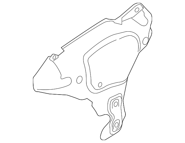 2012-2017 Land Rover Heat Shield LR025679 | OEM Parts Online