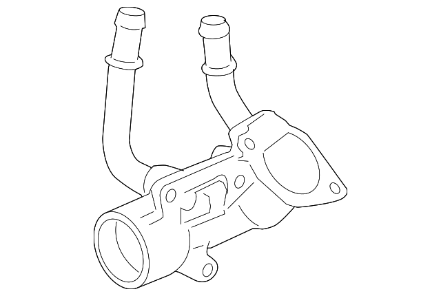 2008-2016 GM Engine Coolant Thermostat Housing 12605853 GM ...