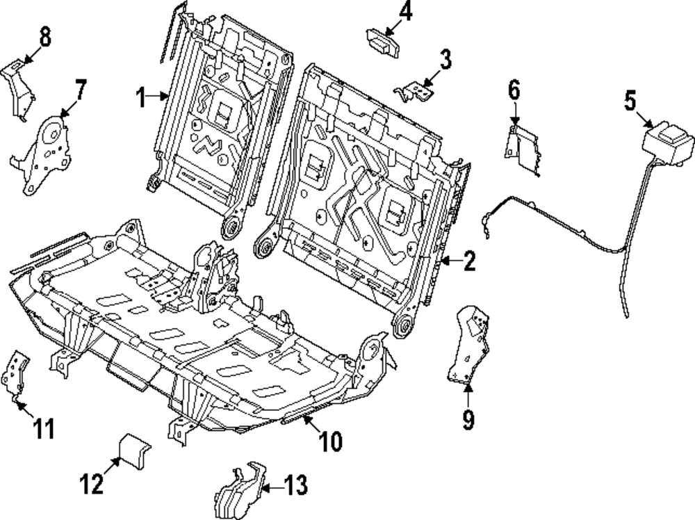 2022-2024 Nissan Pathfinder Finish Panel 89330-6TA0A | Nissan Parts Central