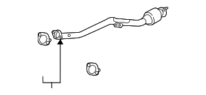 2020-2022 Genesis G90 Catalytic Converter 28601-D2045 | OEM Parts Online