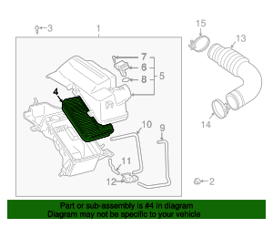 17801-16020-83 - Air Filter 1988-2005 Toyota | Longo Toyota Parts
