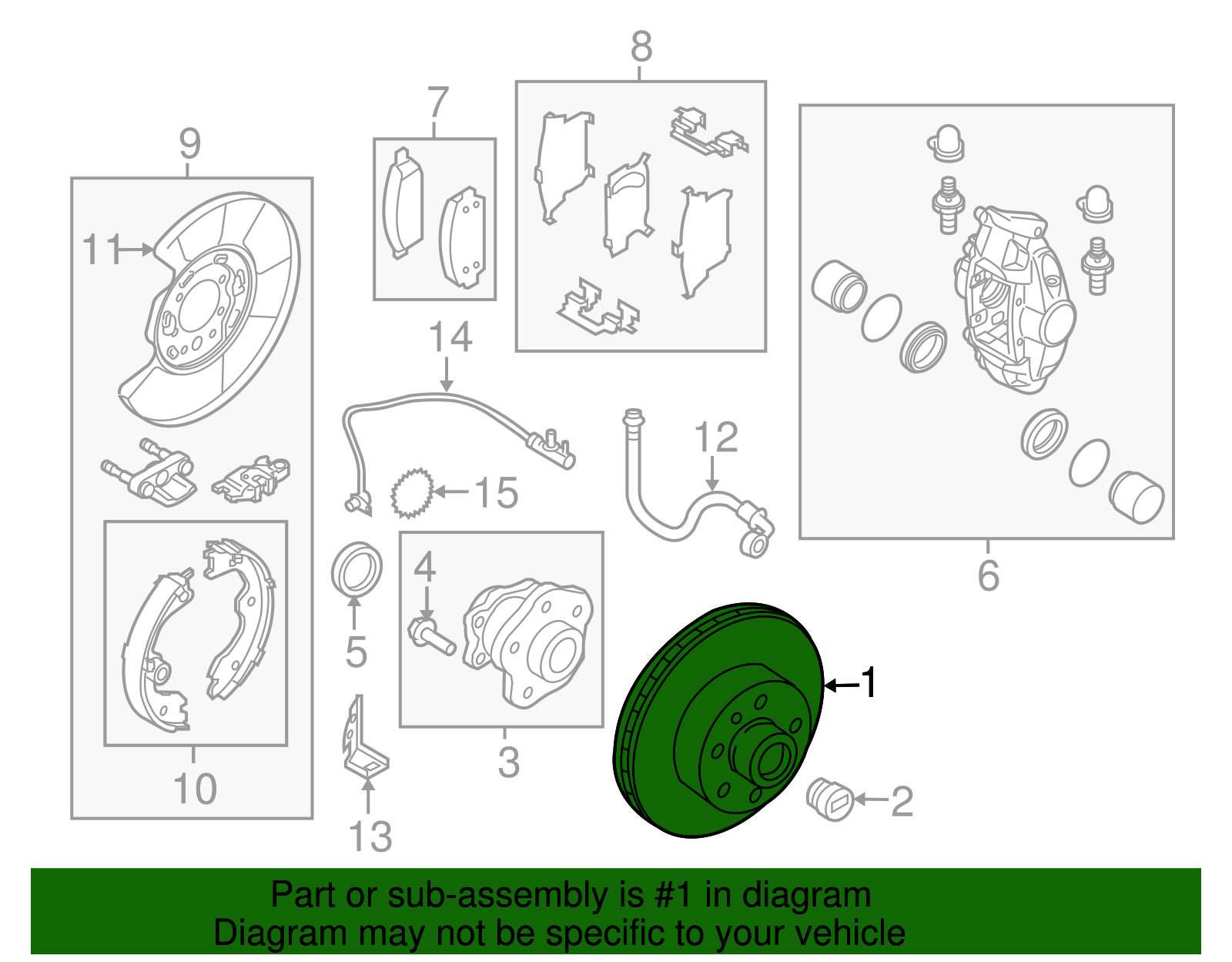2009-2025 Nissan Rotor 43206-JL00A | Bill Kay Nissan Parts